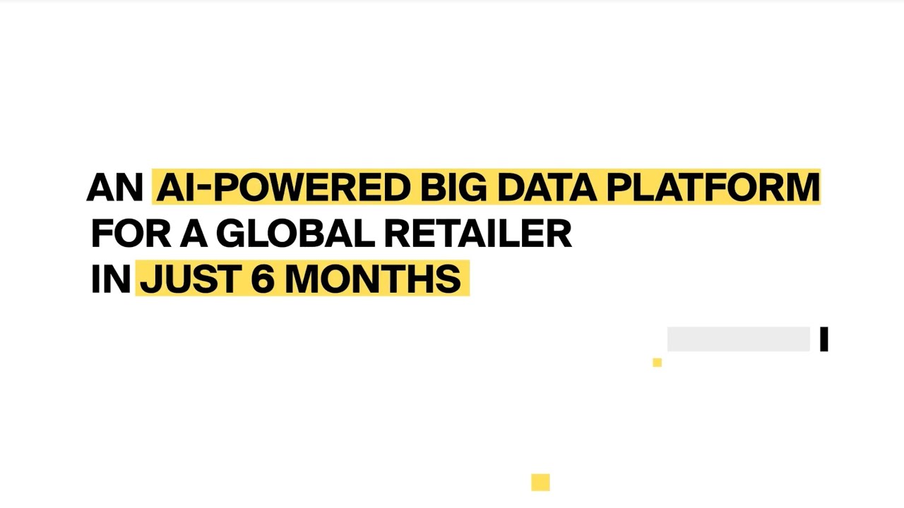 Big Data in Retail - How a Leading Global Retailer Uses Big Data Solution from ITRex in Practice