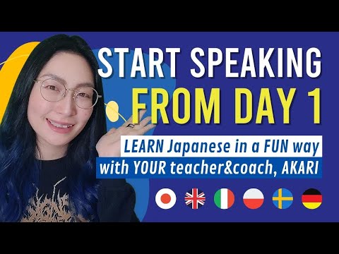 Learn Japanese with Akari online | START TO SPEAK FROM DAY 1!
