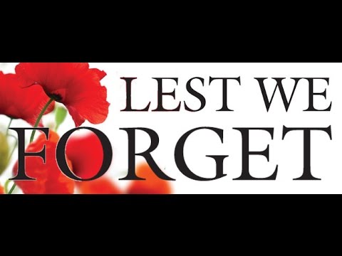 Lest We Forget