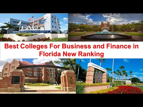 Best COLLEGES FOR BUSINESS AND FINANCE IN FLORIDA New Ranking
