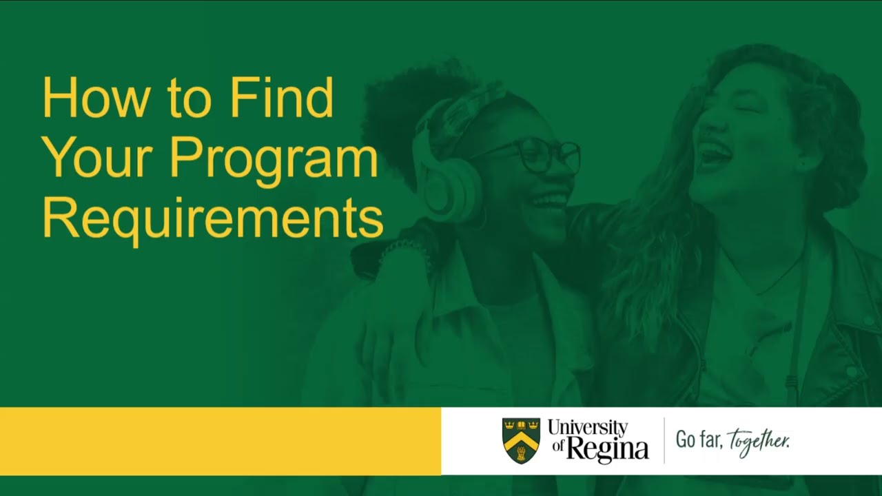 How to Find Your Program Requirements