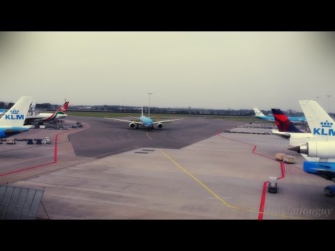 Timelapse - Amsterdam Schiphol Panorama Terrace | 40 minutes condensed to 3 minutes