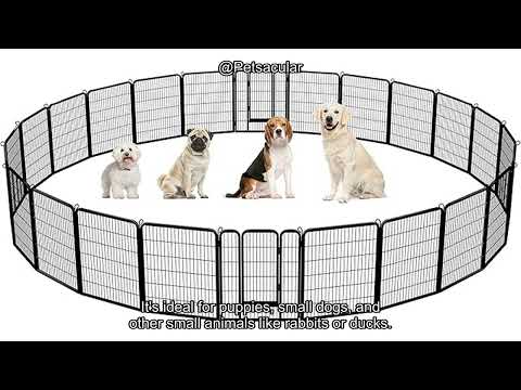 Yaheetech Dog Playpen Review: Is It the Ultimate Outdoor & Indoor Pet Fence Solution?
