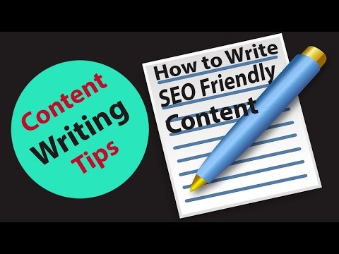 Content Writing Tips How to Write SEO Friendly Content for Online Jobs