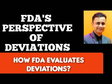 Deviations Analysis for FDA Inspection? #usfda #aseptic #deviations #gmp #pharma @PHARMAVEN