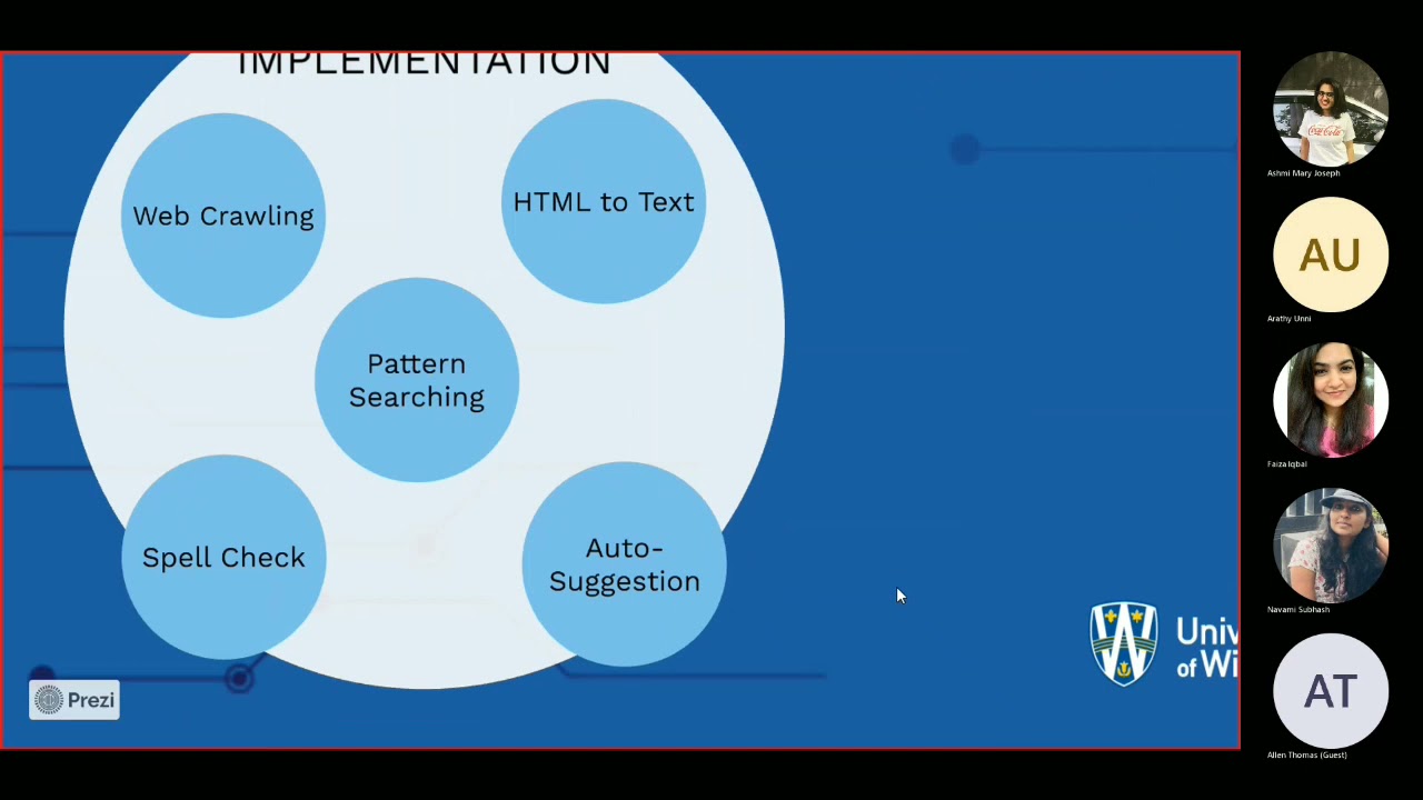 Web Search Engine using Java | ACC Project | University of Windsor