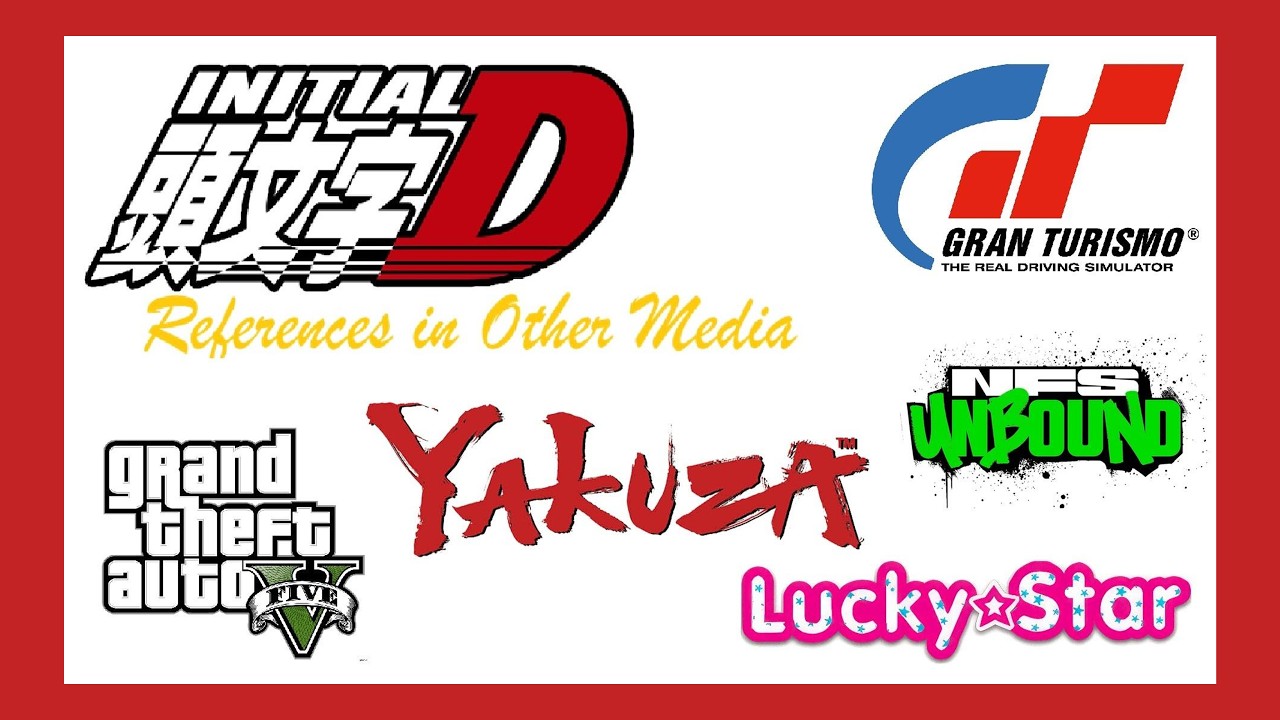 Initial D References in Other Media