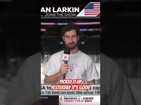 Dylan Larkin is purely just a Midwest guy at heart ππΊπΈ #LGRW #4nations #4nationsfaceoff #teamusa