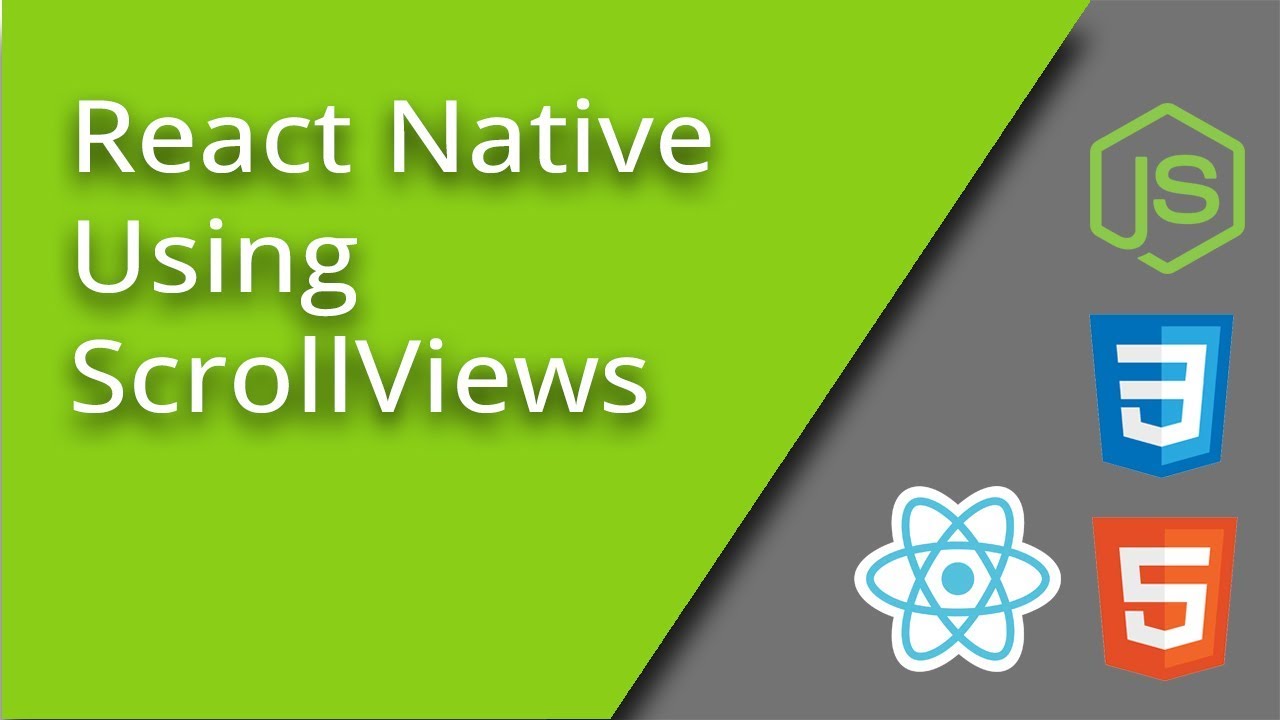 React Native - ScrollViews - Episode 9