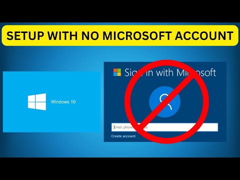 How To | Setup Windows 10 Without A Microsoft Account
