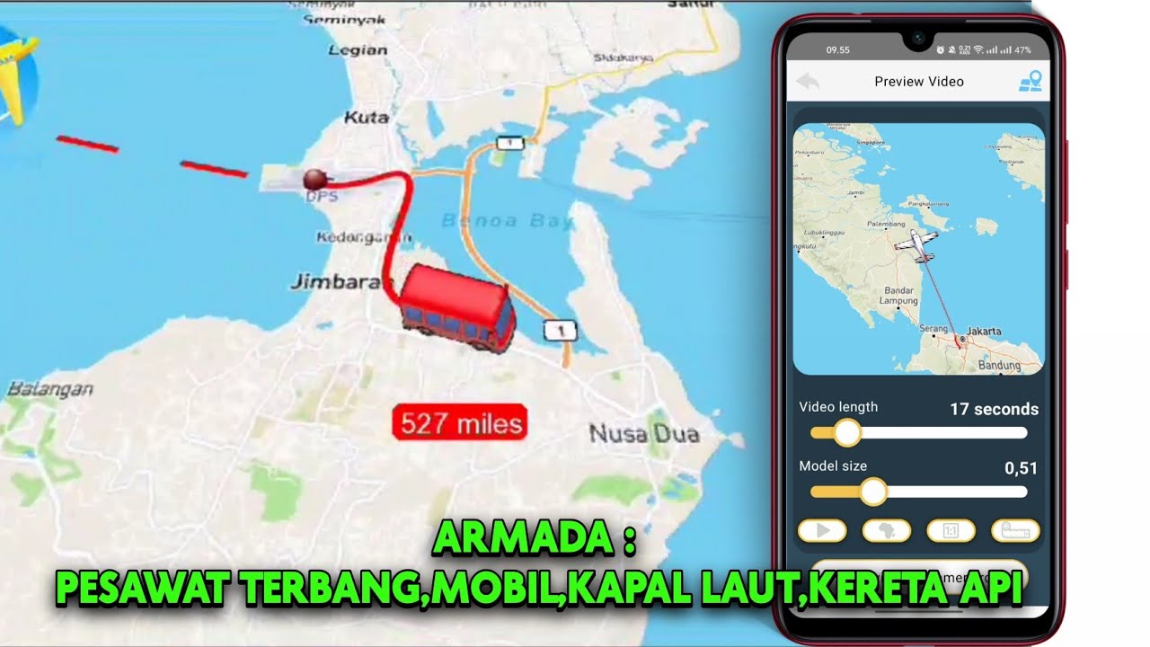 Cara Membuat Video Animasi Perjalanan Di Maps