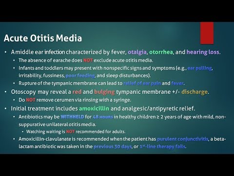 Acute Otitis Media (AOM)