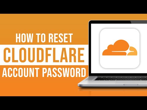 How to Reset Cloudflare Account Password (2024)