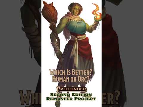 Human or Orc? Pathfinder 2E Short #dnd #pathfinder #rpg