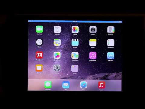 iPad Mini 3 - How to Wirelessly Mirror to Apple TV (and an HDTV) | H2TechVideos