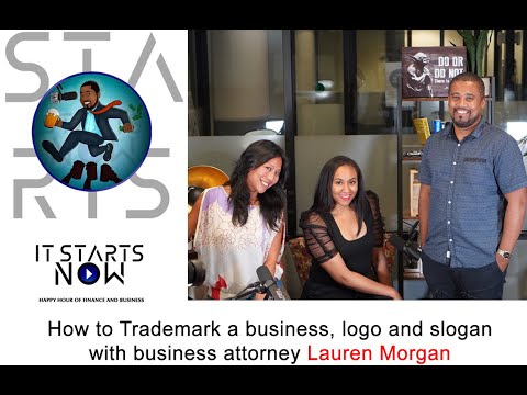 HOW TO TRADEMARK A BUSINESS, LOGO AND SLOGAN WITH BUSINESS ATTORNEY | IT STARTS NOW