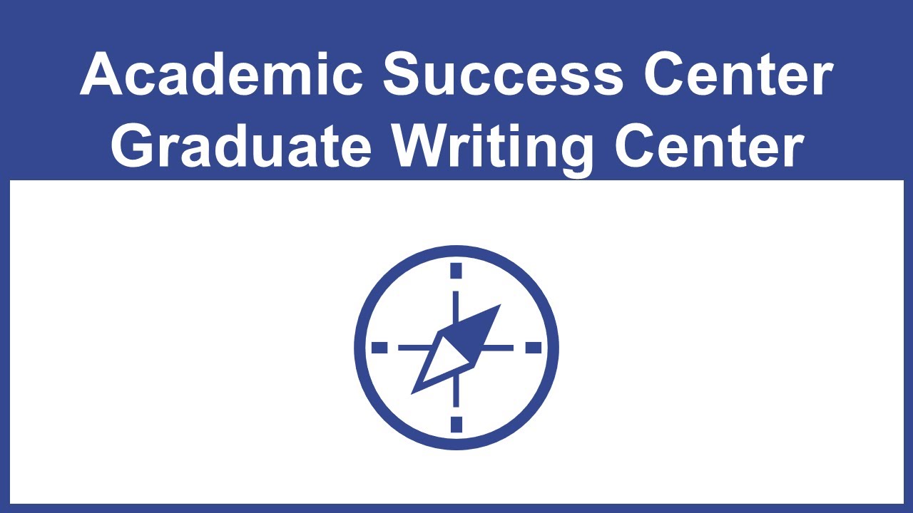 Introduction to the Graduate Writing Center