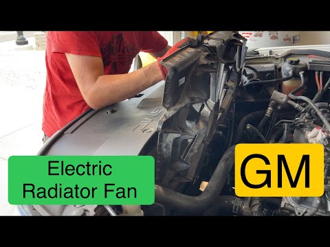 GM Electric Radiator fan replacement 2015+ Yukon, Tahoe, Silverado, Sierra, Suburban, Escalade