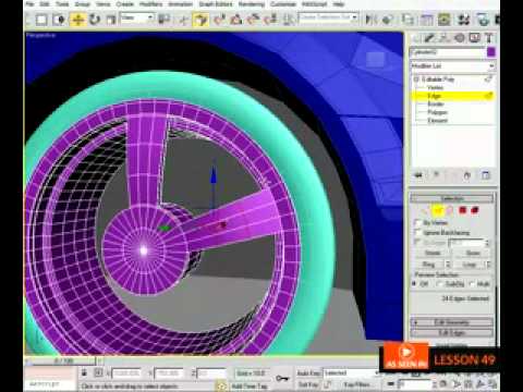 Digital Tutors Automotive Modeling in 3ds Max 360p