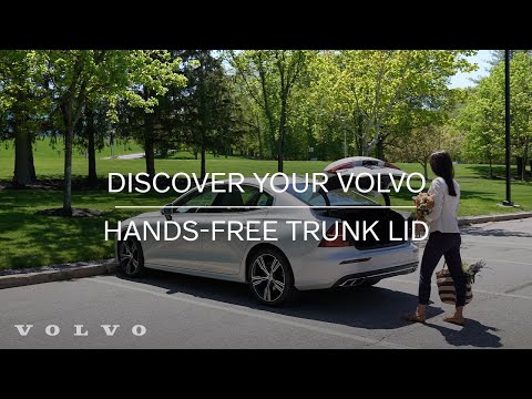Hands Free Trunk Lid | Volvo Cars