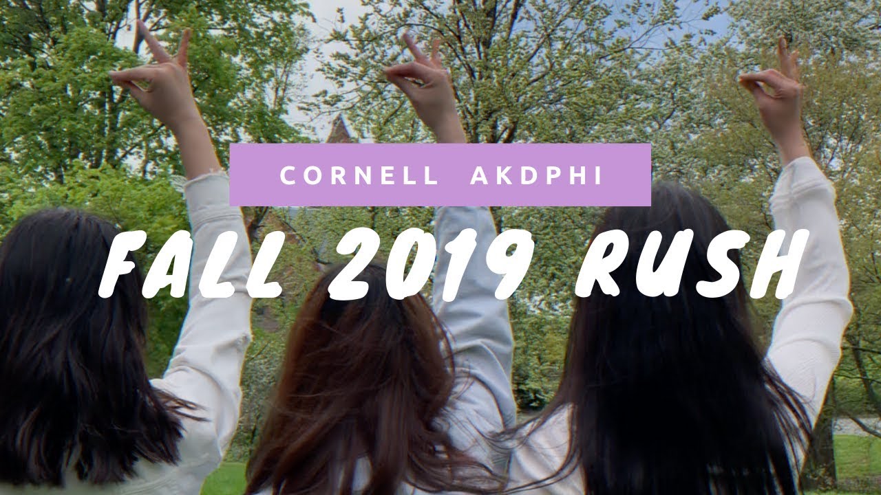 Cornell aKDPhi Fall 19 Rush