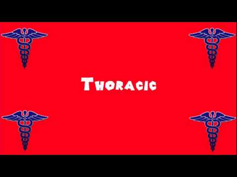 Pronounce Medical Words ― Thoracic
