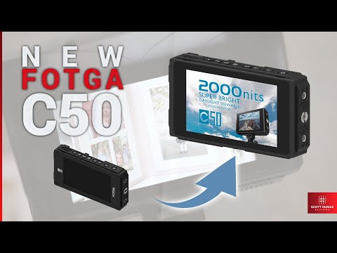FOTGA 2000 nit HDMI & SDI Monitor Under $300 | C50S