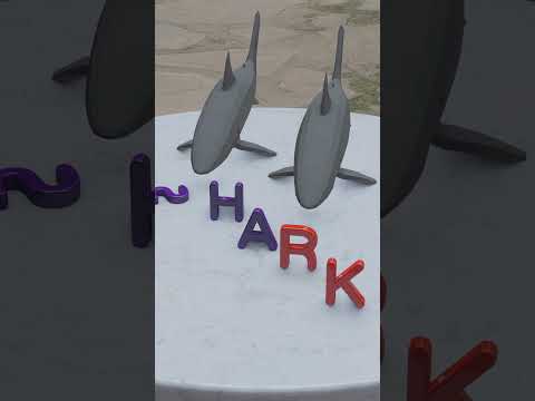 Frog, Shark, Snake - Animal Wildlife (Part 5) - Learn how to Spell - Kids ABC - Table ABC