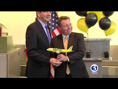 VIDEO: Frontier Airlines to fly out of Bradley Airport