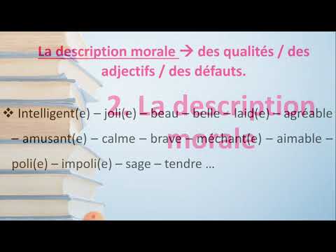 La description morale