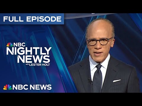 Nightly News Full Episode - May 1