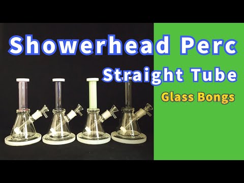 Showerhead Perc Straight Tube Water Glass Bongs Oil Dab Rig ShareBongs Product Review