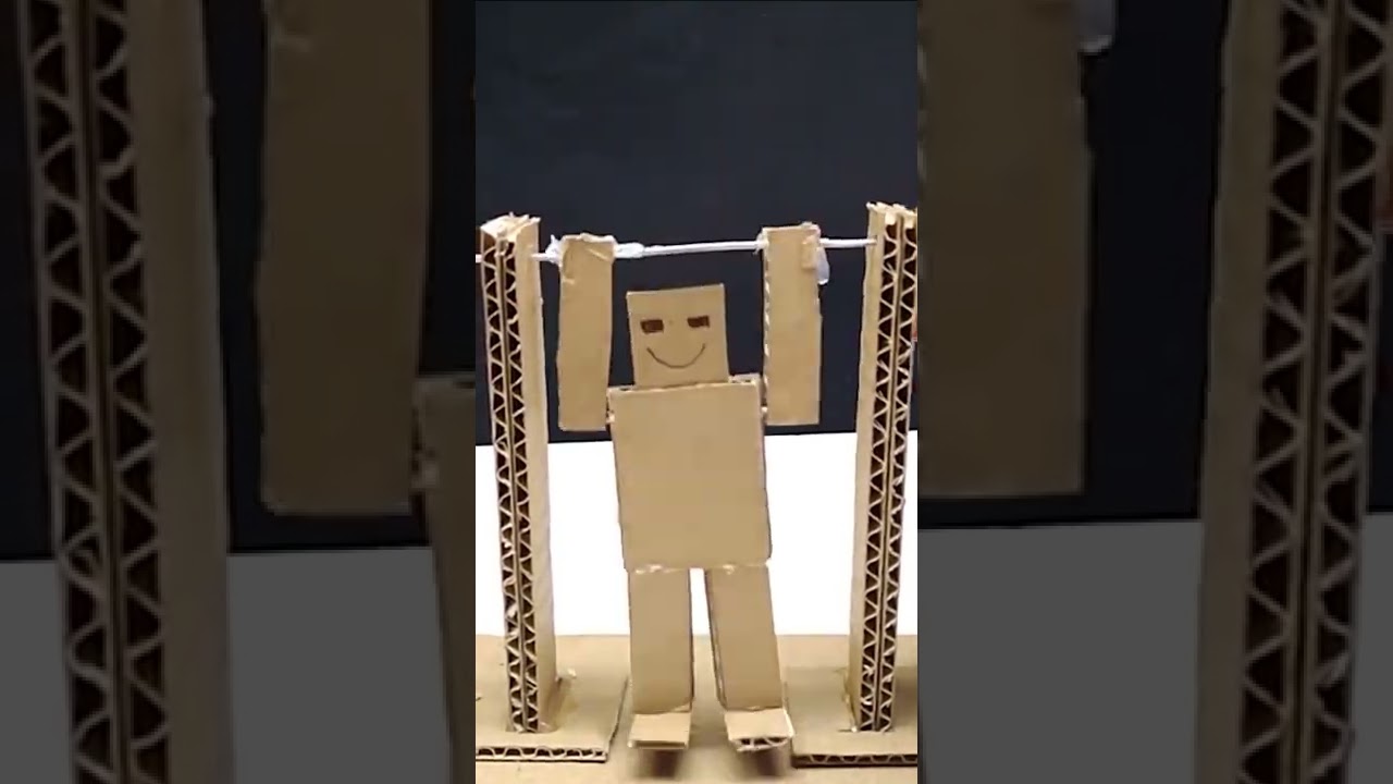 How to Make a toy robot from Cardboard
