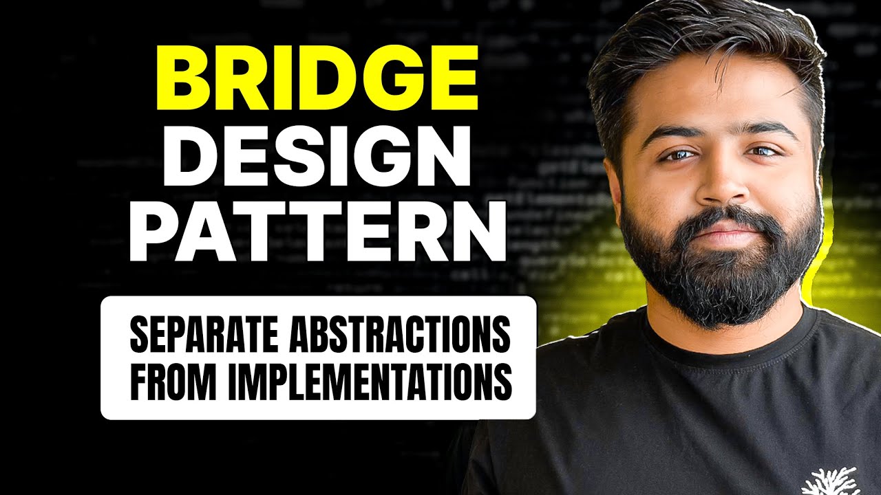 Bridge Pattern | Real-world use case + Code | System Design
