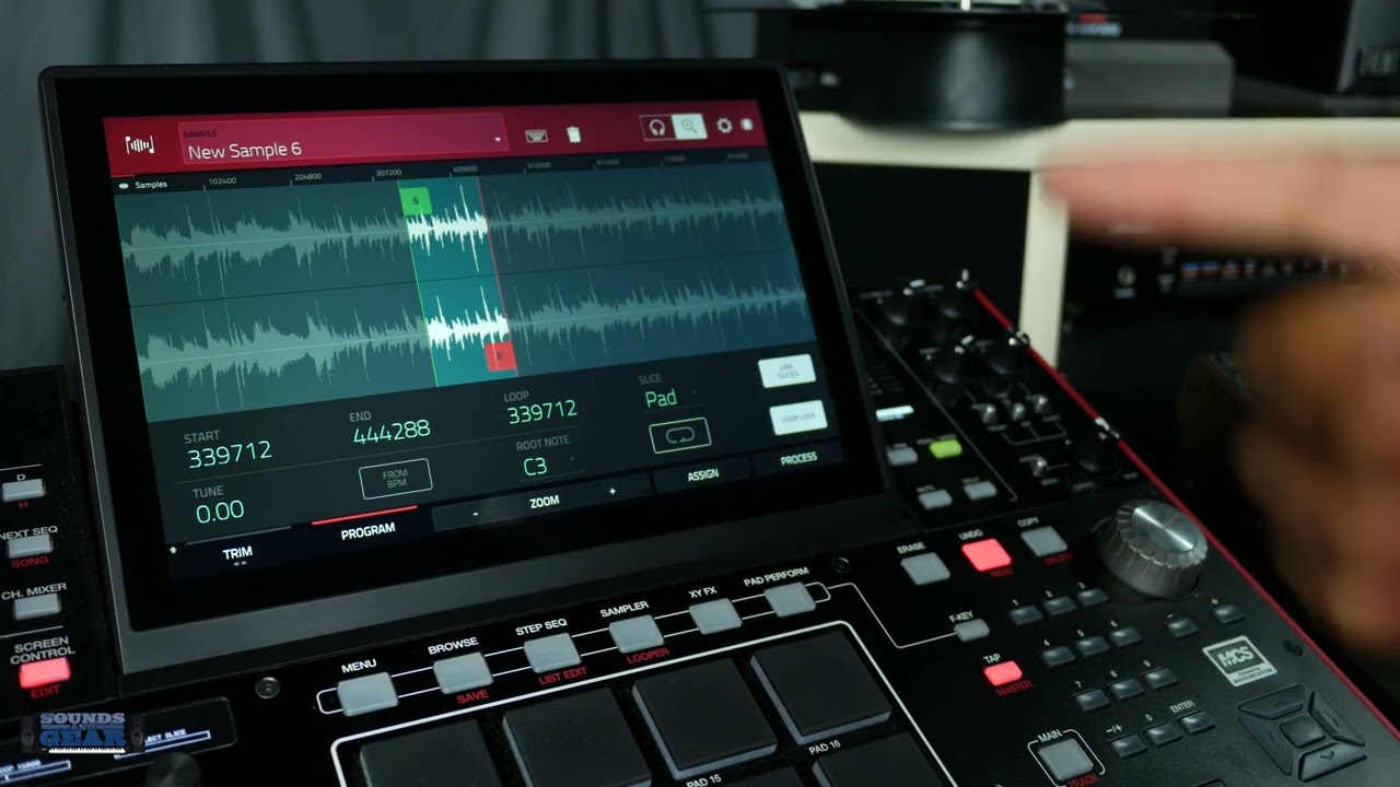 MPC Sampling Quick Tip - Record to Pads Using Pad Tap Sample Mode