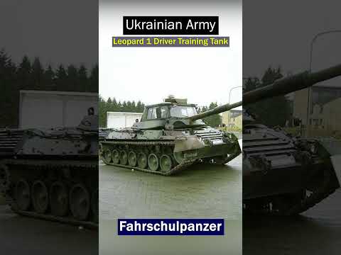 Leopard 1 Driver Training Tank: A Key Tool for Ukrainian Army Training