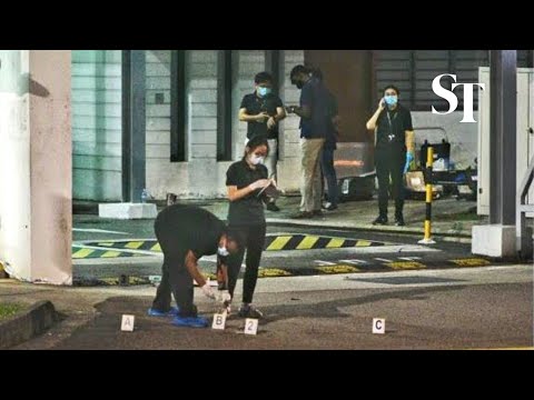 Shooting outside Clementi police station in Singapore: Video and ...