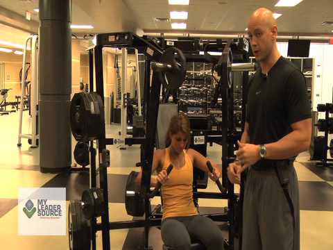 How to do an Isolateral Chest Press - Hammer Strength