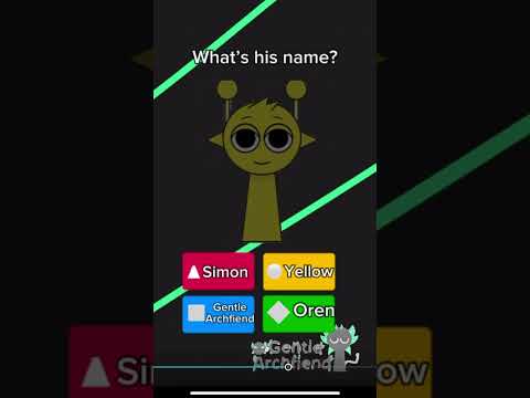 Quiz time | #simon #sprunki #meme #trend #kahoot | Credits to: @kellydacheetah