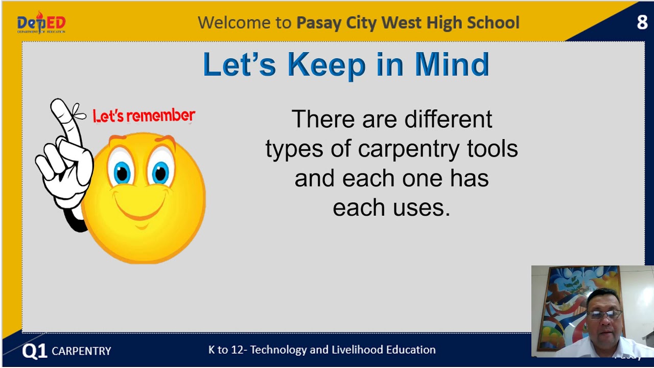 MODULE 4 CARPENTRY Grade 8 HECTOR  PADILLA VILLAREAL
