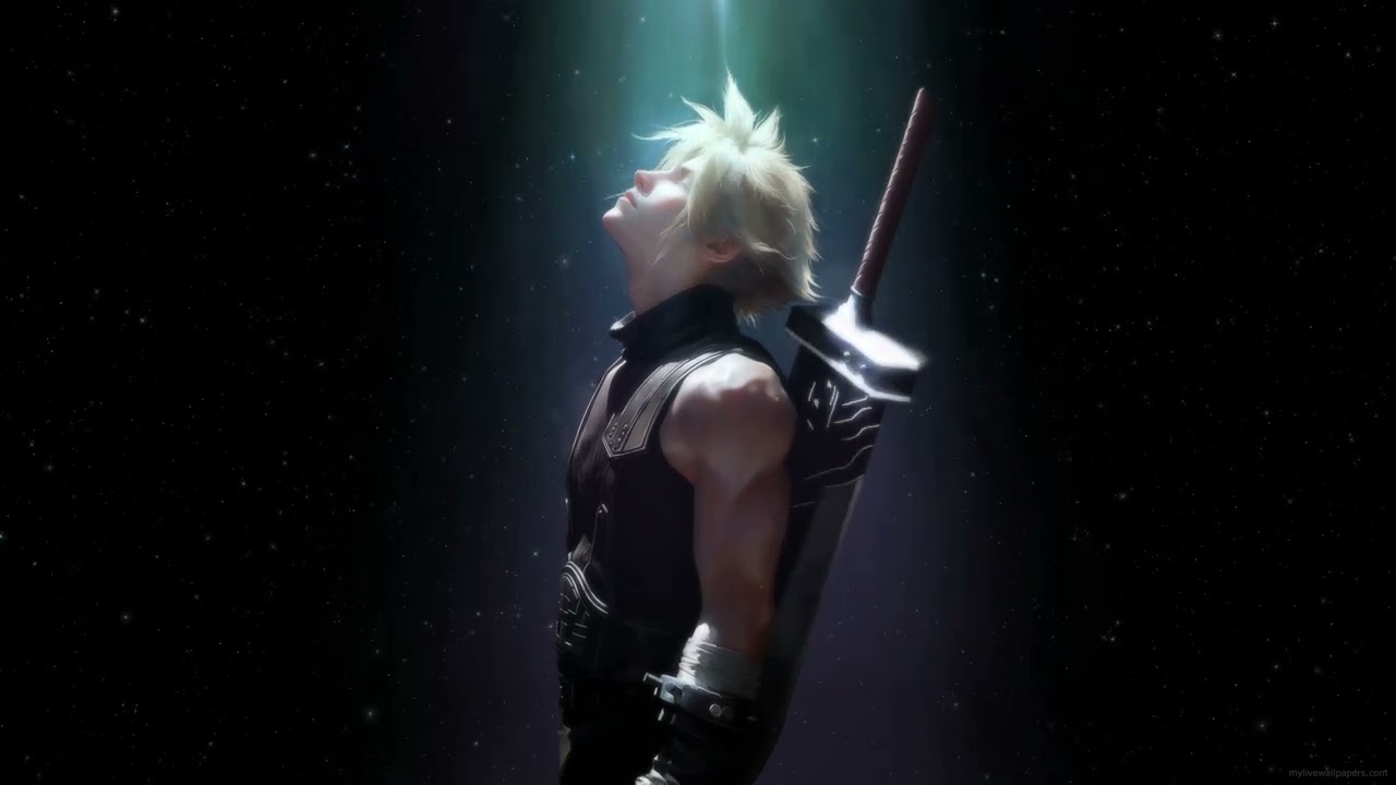 4K Live Wallpaper - Cloud Strife FF7 #anime #trending #livewallpaper #4k