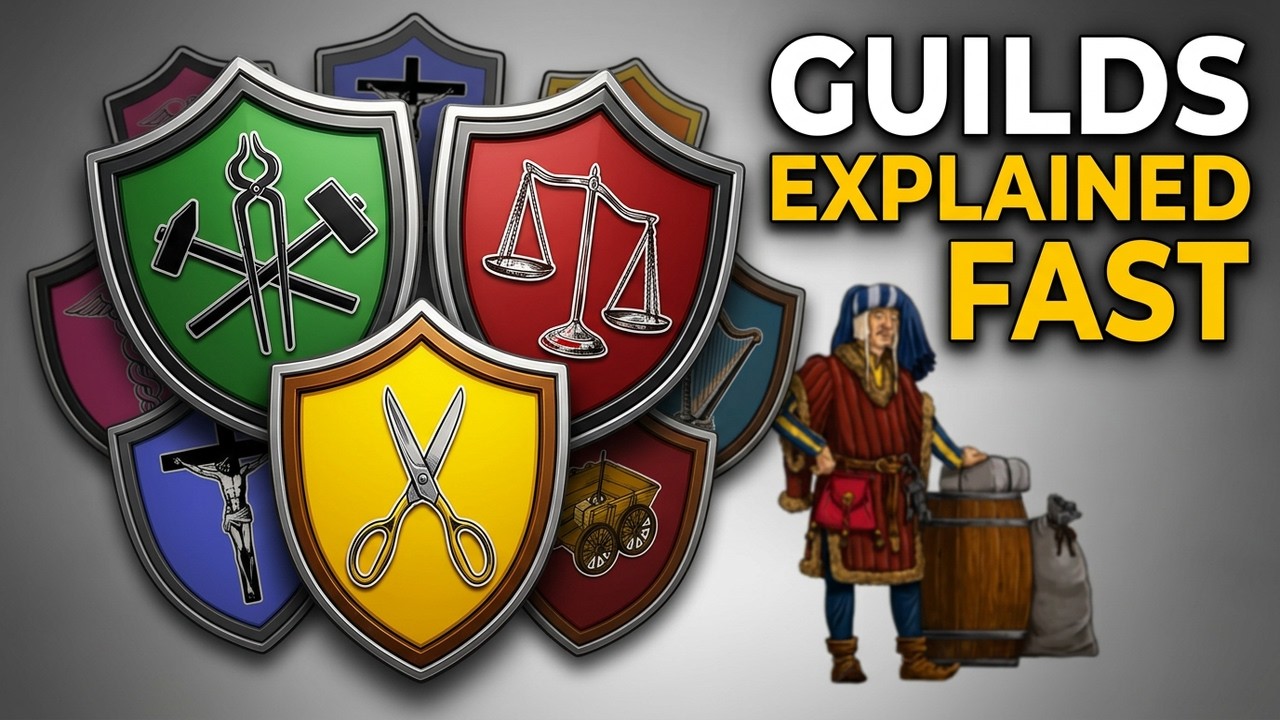 Every Medieval Guilds Explained In 8 Minutes