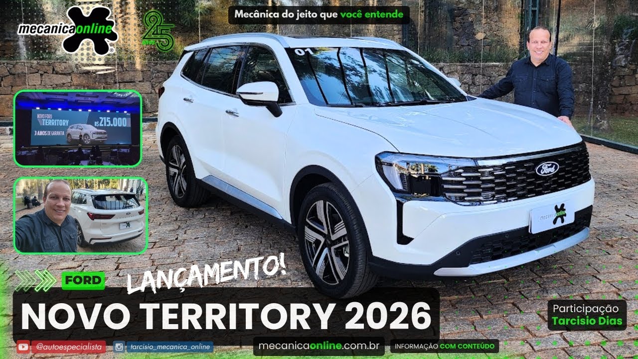 The new 2026 Ford Territory is a surprise: more complete, more beautiful and for the same price.