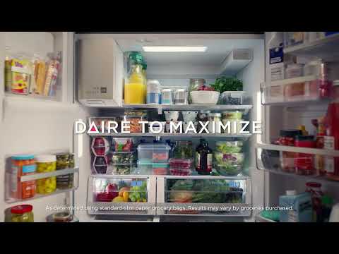 DAIRE TO EXPECT MORE. FRIGIDAIRE.