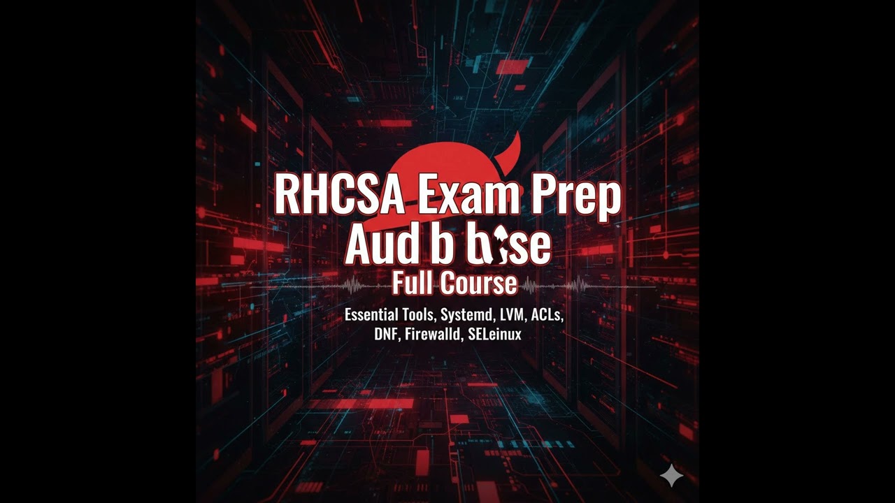 RHCSA Exam Prep Audiobook - Full Course