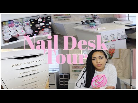 Nail Desk Tour | TheFairyNail_Mother🧚🏼♀️✨