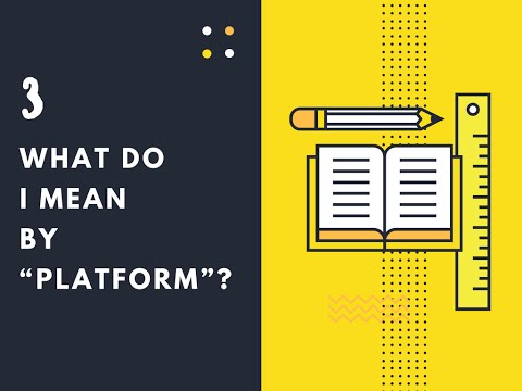 What do I mean by “platform”? - Content Management System(CMS)