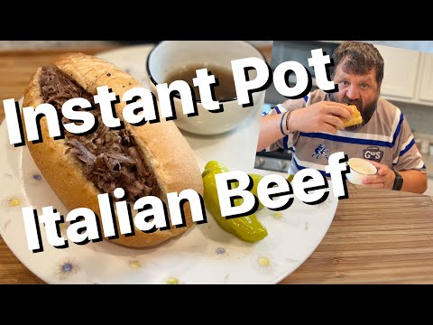 Amazing Instant Pot Chicago Italian Beef Sandwich Recipe | How to Make Drip Beef | French Dip