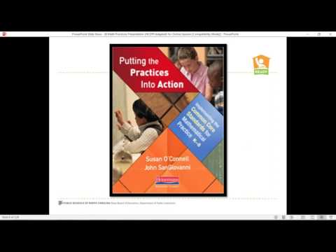 8 Mathematical Practices Part One