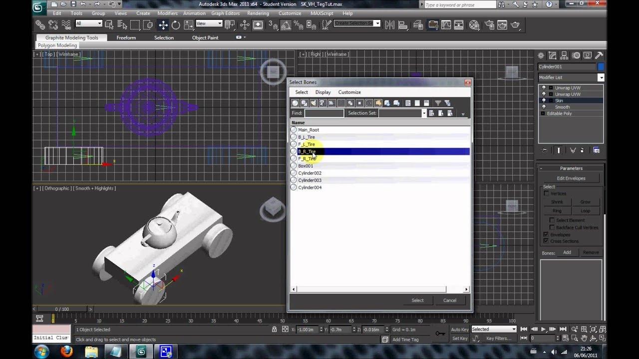 3ds Max to UDK Car Runthrough